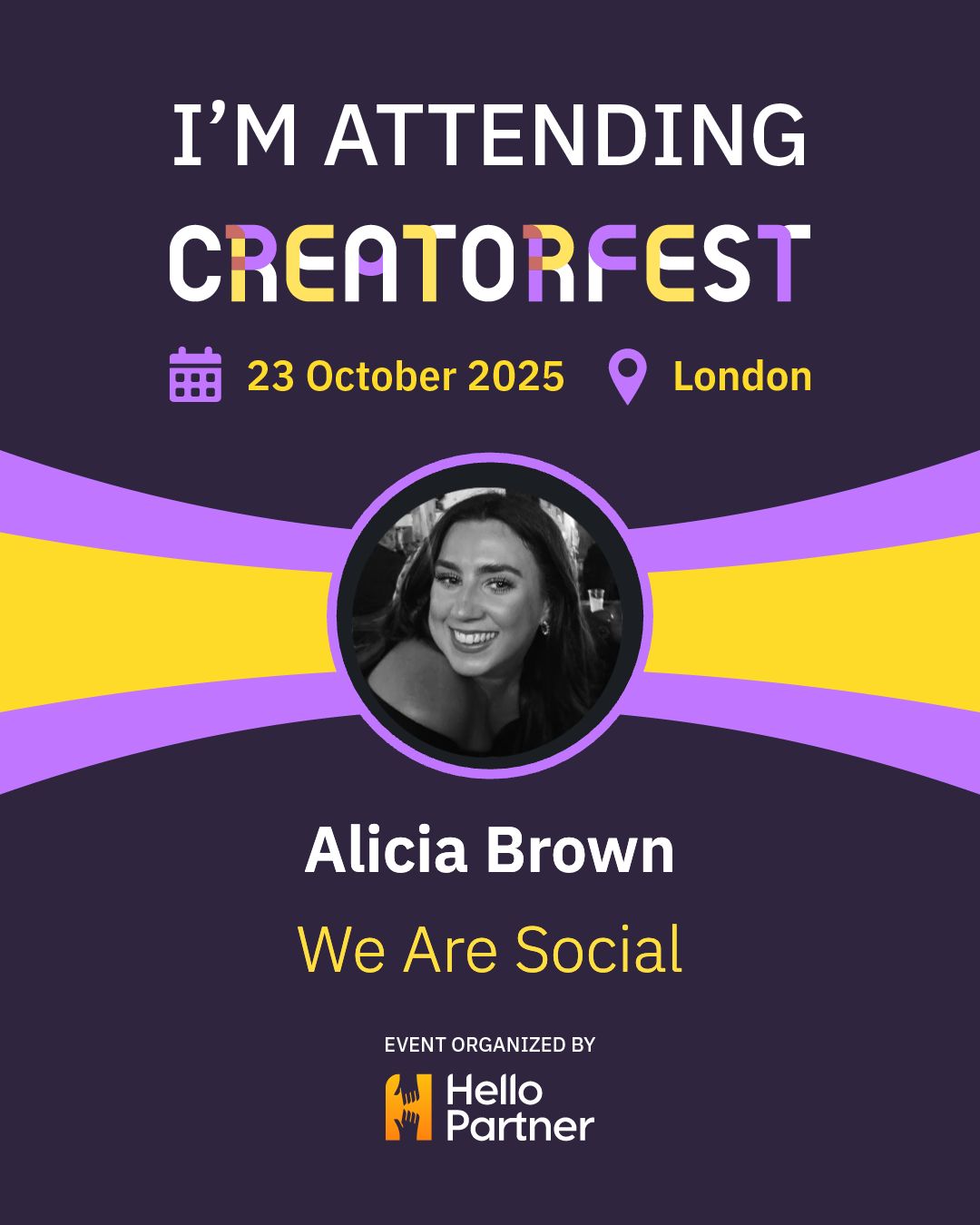 Share Your Badge & Receive Surprise Rewards • CreatorFest